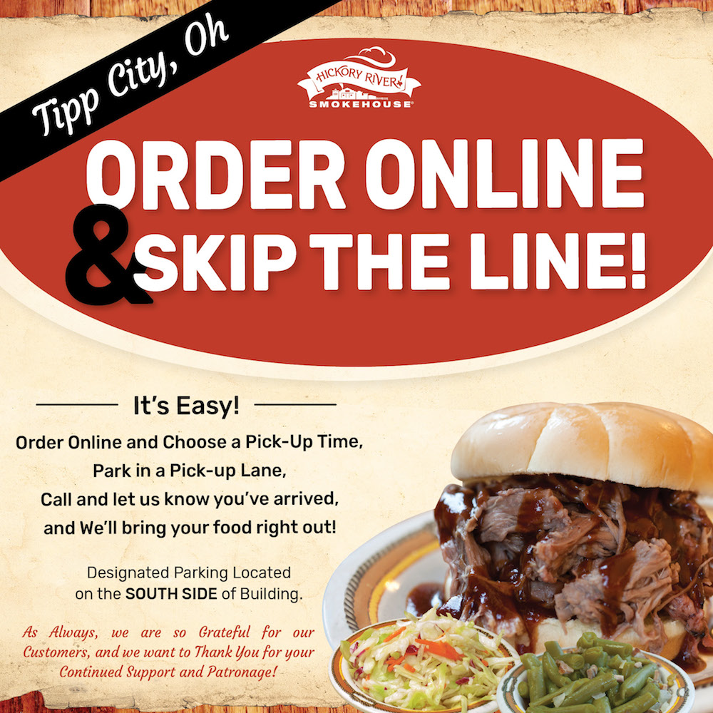 Tipp City, Ohio · Hickory River Smokehouse • Hickory River Smokehouse